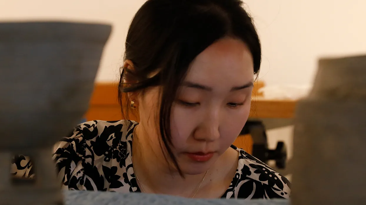 Scholar Gina Choi conducted research on RAFFMA's collection of Korean art | CSUSB News | CSUSB